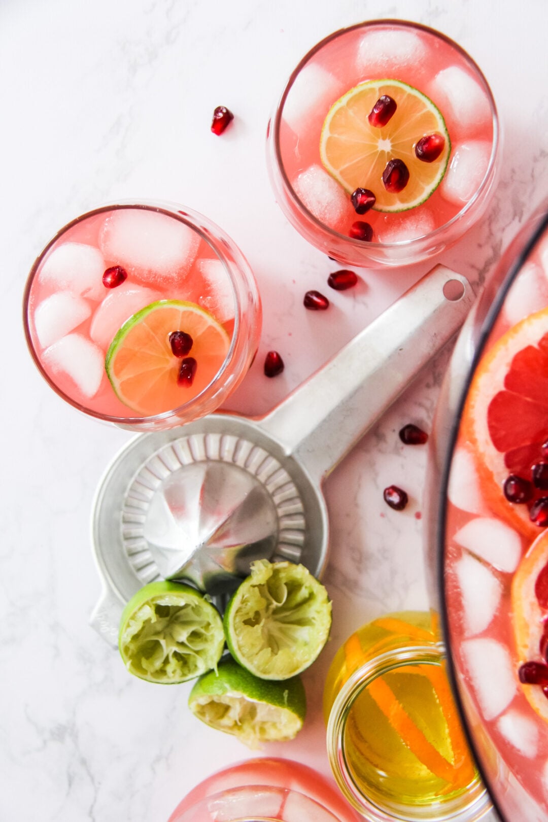 Ruby Red Grapefruit Punch - A Pretty Life In The Suburbs