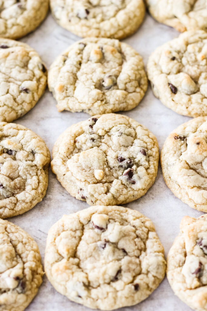 Soft and Chewy Chocolate Chip Cookies - A Pretty Life In The Suburbs