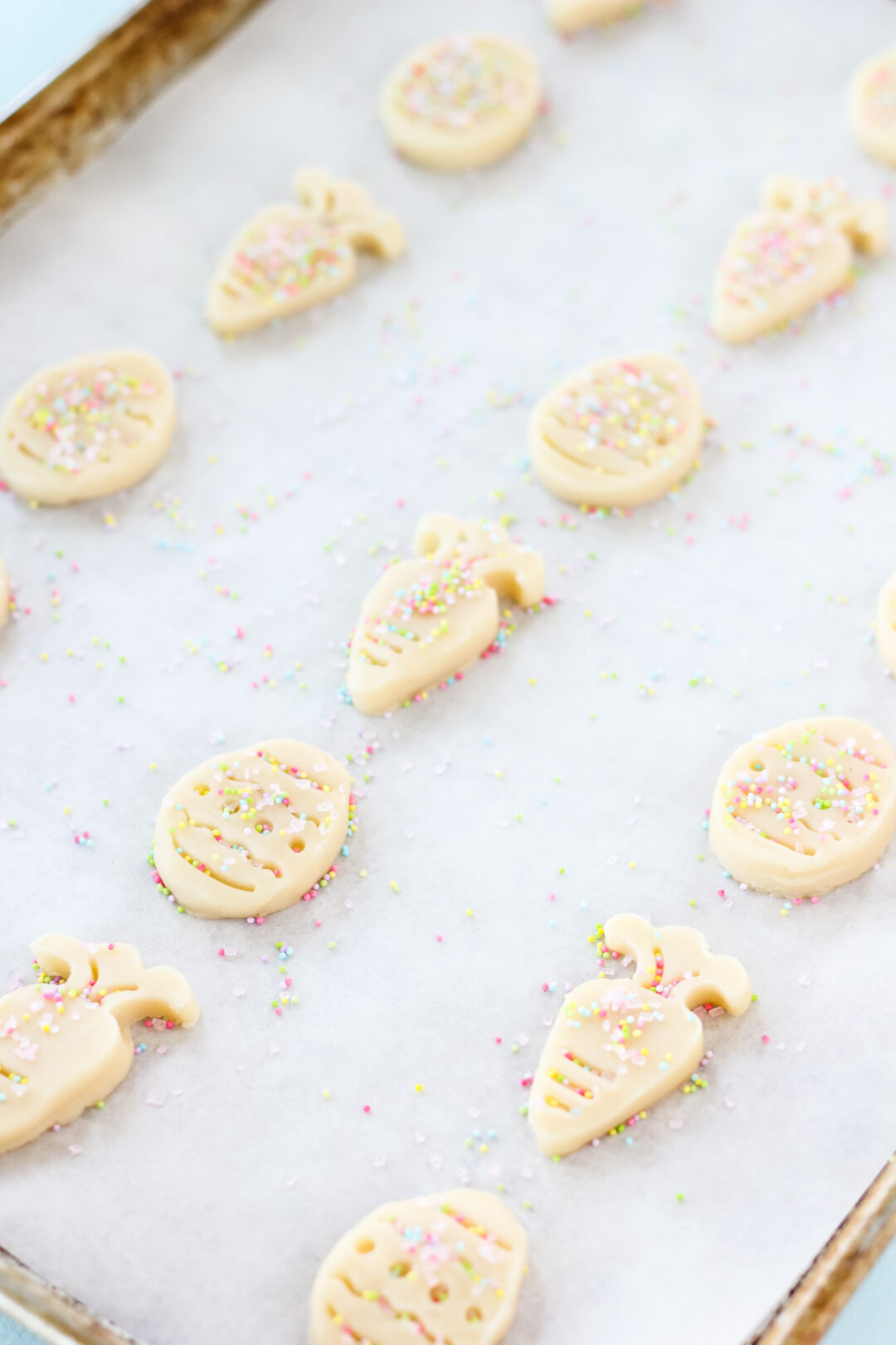Easter Shortbread Cut Out Cookies - A Pretty Life In The Suburbs