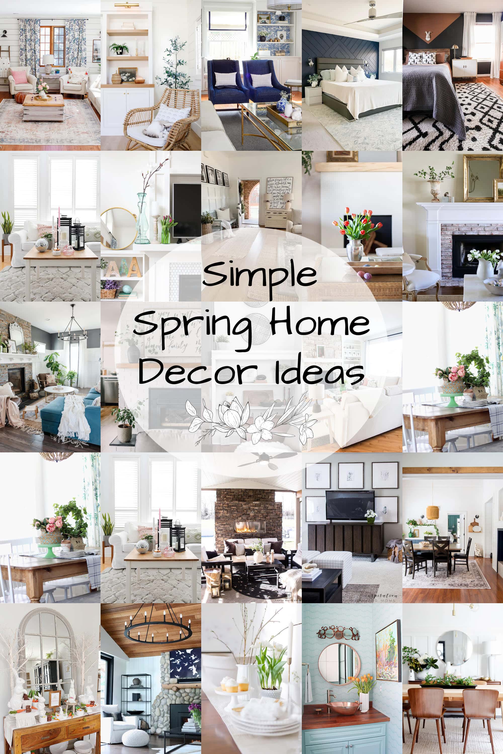 Bright and Pretty Spring Home Tour: Part 2 - A Pretty Life In The Suburbs