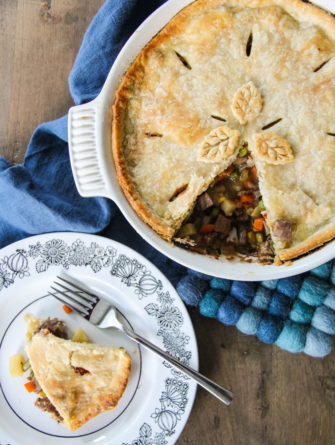Easy Beef Pot Pie - A Pretty Life In The Suburbs