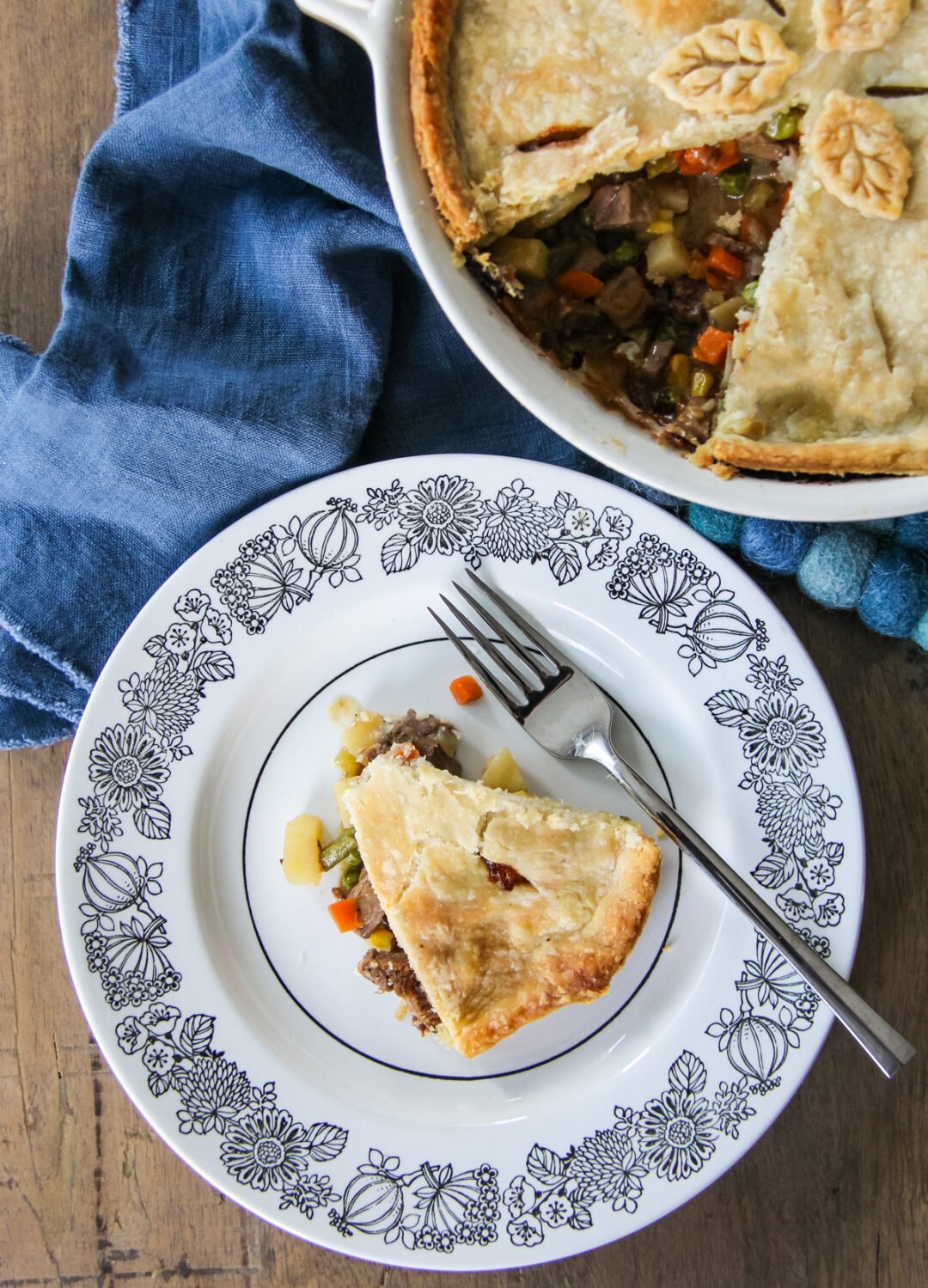 Easy Beef Pot Pie - A Pretty Life In The Suburbs