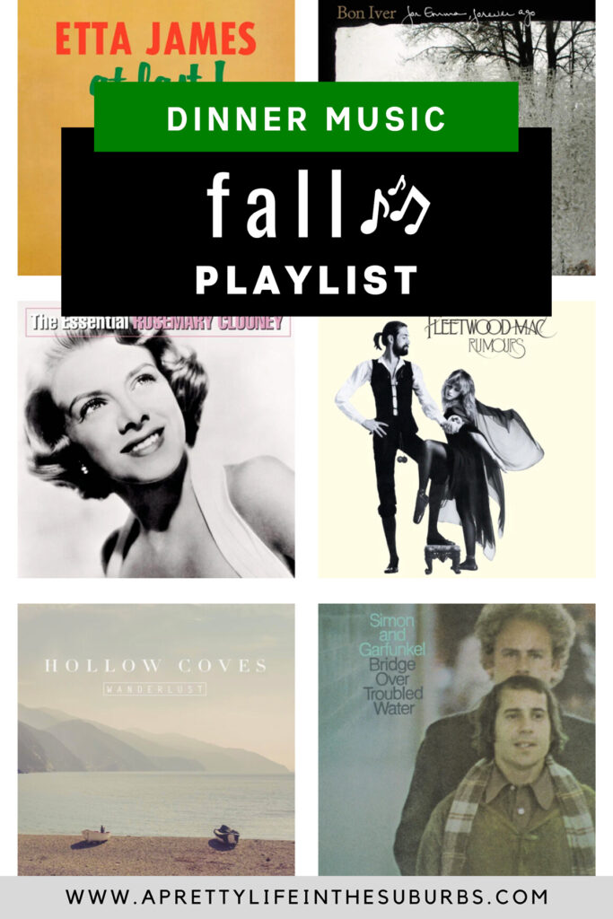 Fall Music Playlist (Dinner Music) - A Pretty Life In The Suburbs