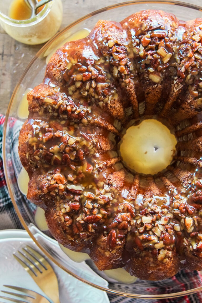Classic Butter Rum Cake - A Pretty Life In The Suburbs