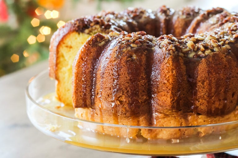 Classic Butter Rum Cake - A Pretty Life In The Suburbs