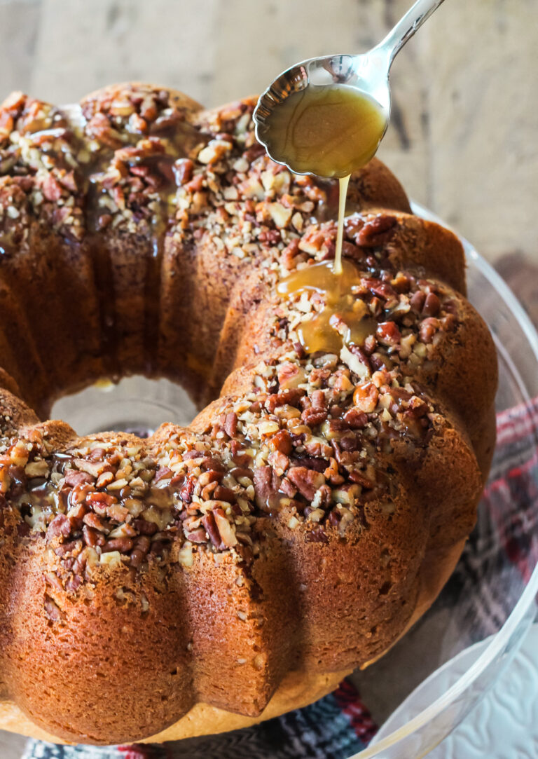 Classic Butter Rum Cake - A Pretty Life In The Suburbs