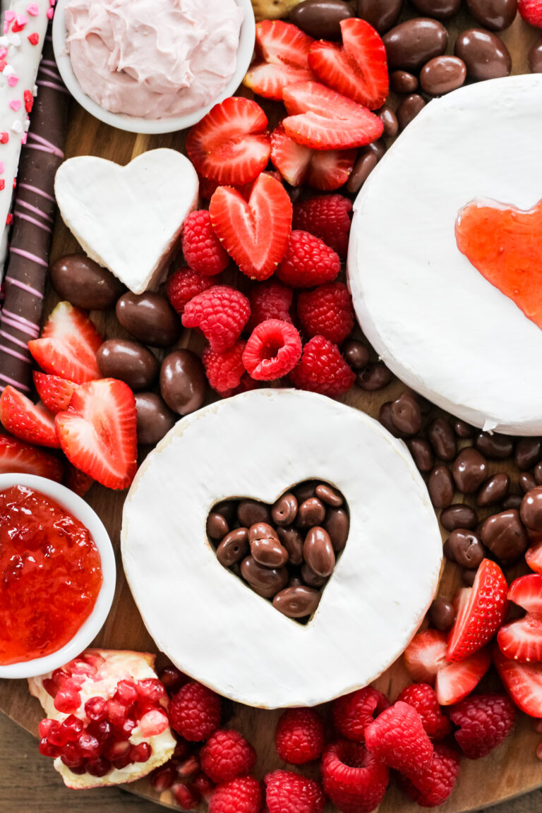 Valentine's Day Cheese Board - A Pretty Life In The Suburbs