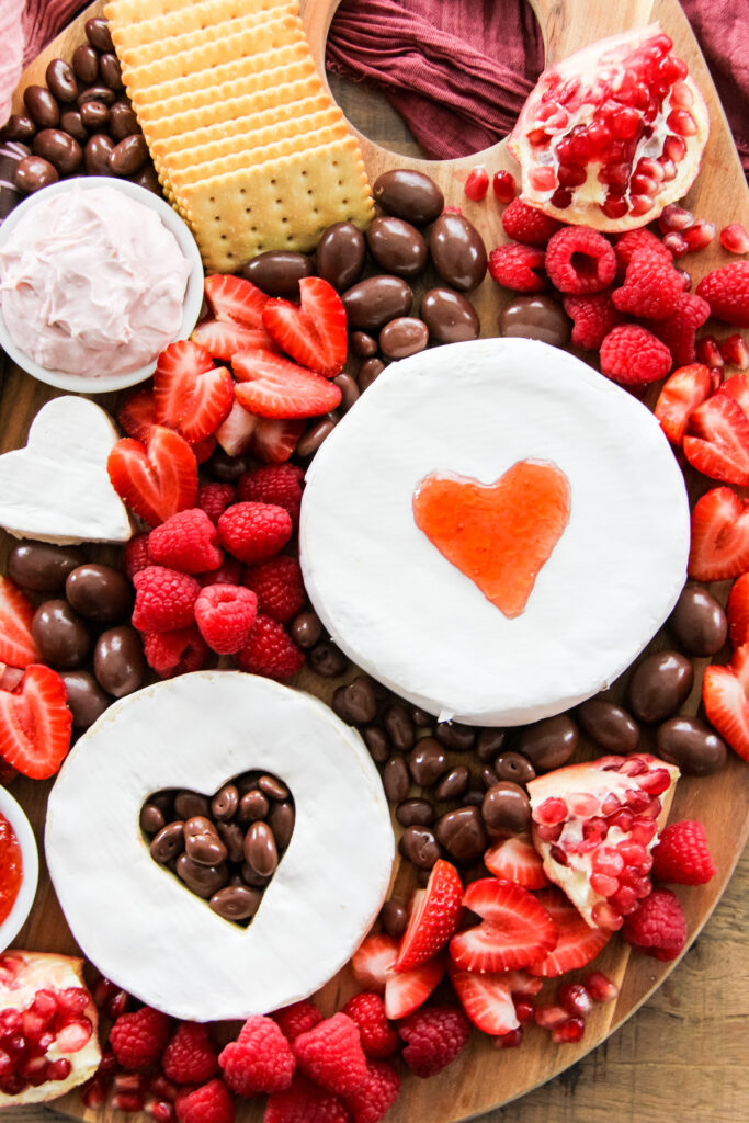 Valentine's Day Cheese Board - A Pretty Life In The Suburbs