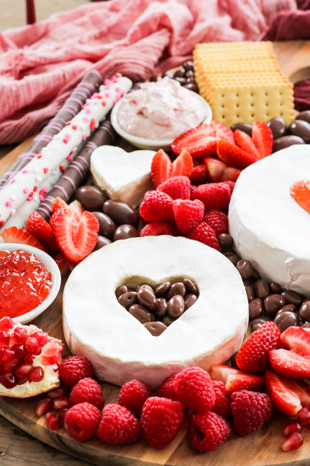 Valentine's Day Cheese Board - A Pretty Life In The Suburbs