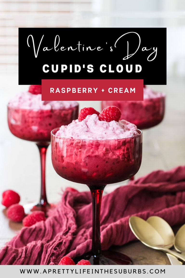 Cupid's Cloud...A Valentine's Day Dessert - A Pretty Life In The Suburbs