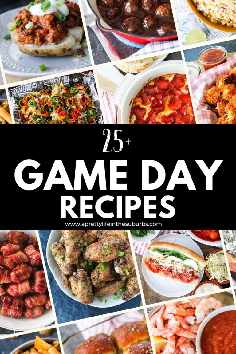 Game On! The Best Game Day Recipes: Epic Party Foods - A Pretty Life In ...