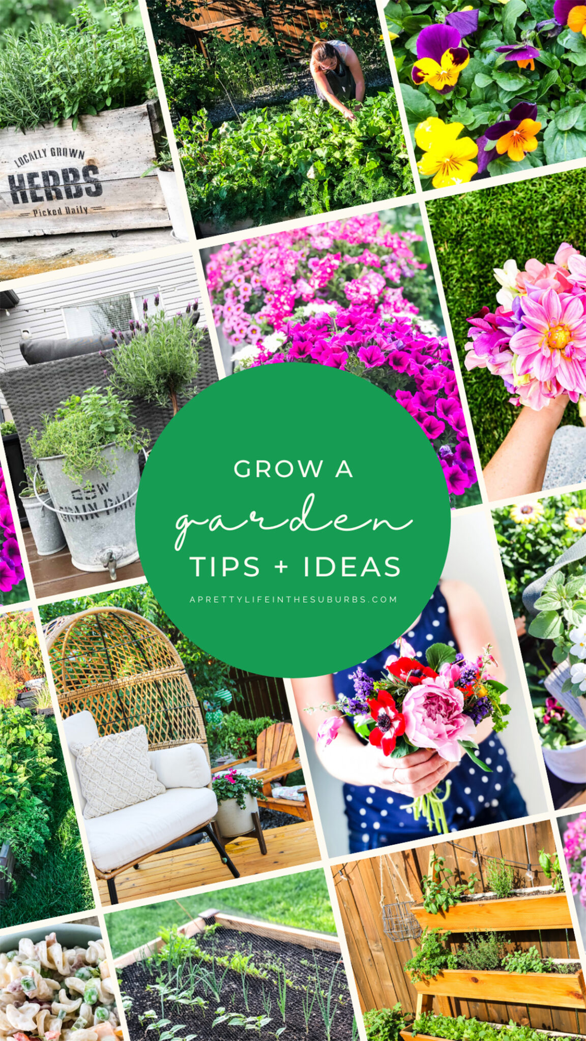 Simple DIY Garden Tips and Ideas - A Pretty Life In The Suburbs