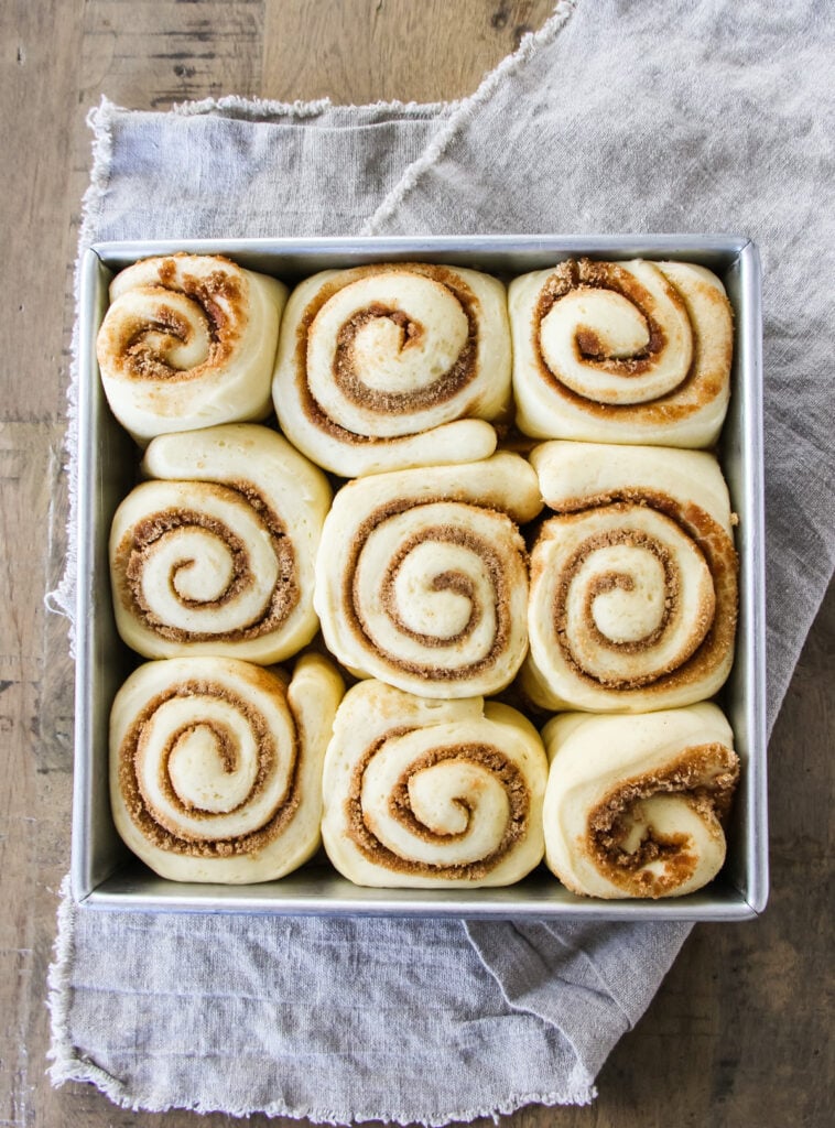 Gooey Bread Machine Cinnamon Buns - A Pretty Life In The Suburbs