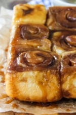 Gooey Bread Machine Cinnamon Buns - A Pretty Life In The Suburbs