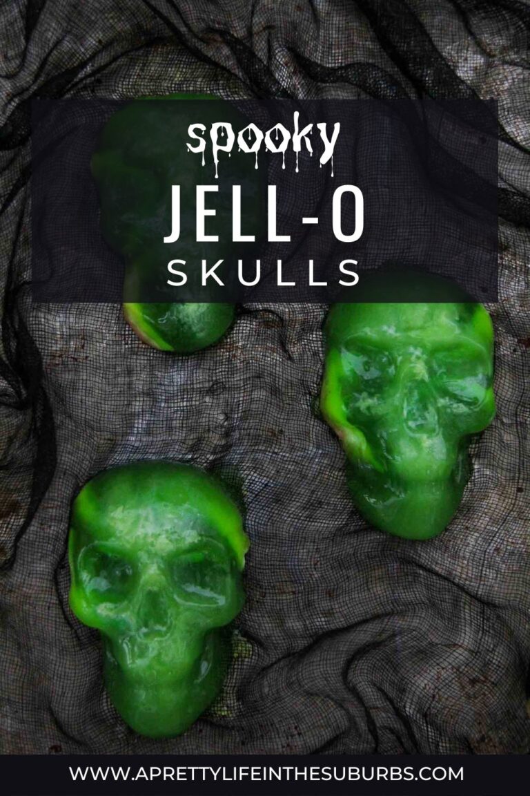 Halloween Jello Skulls - A Pretty Life In The Suburbs