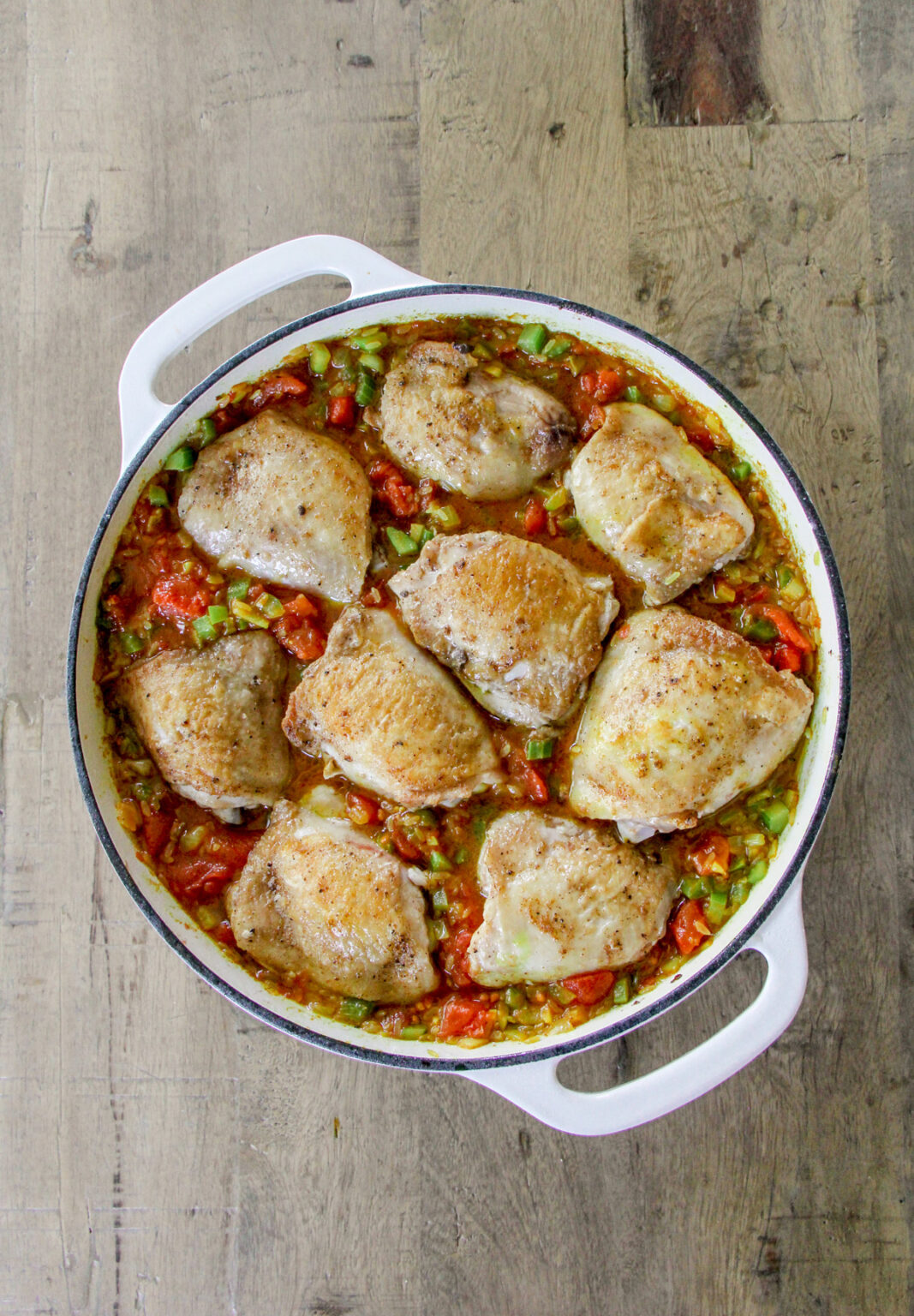 One-Pot Turmeric Chicken and Rice Casserole - A Pretty Life In The Suburbs