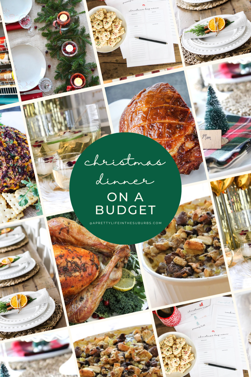 Christmas Dinner on a Budget - A Pretty Life In The Suburbs