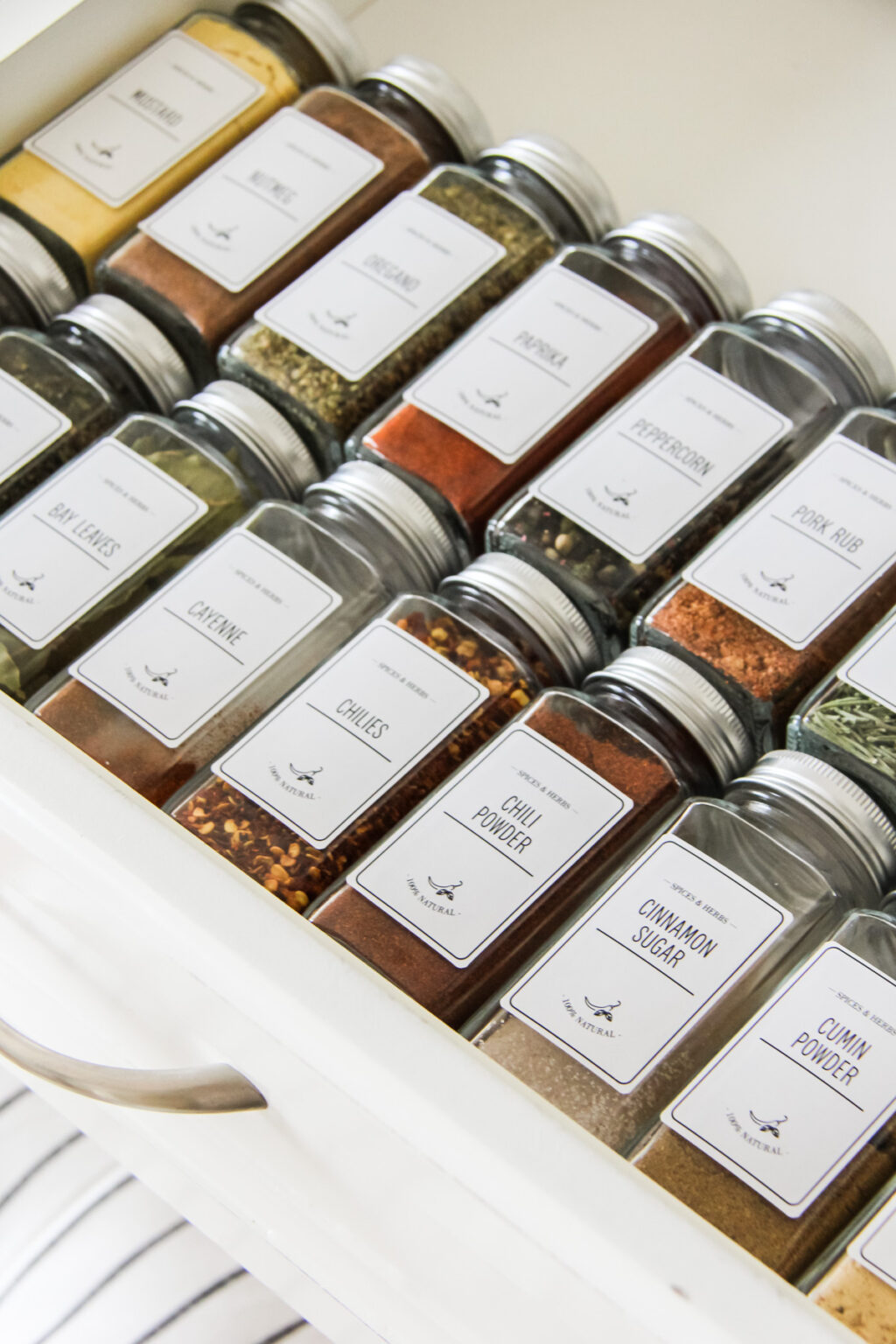 Simple Spice Organization - A Pretty Life In The Suburbs