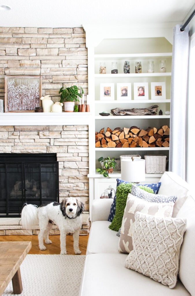 Blue and Green Spring Home Tour - A Pretty Life In The Suburbs