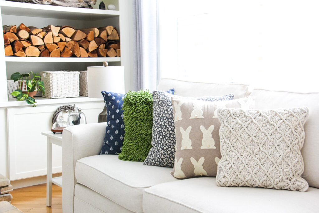 Blue and Green Spring Home Tour - A Pretty Life In The Suburbs