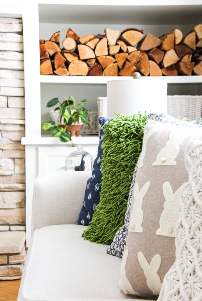 Blue and Green Spring Home Tour - A Pretty Life In The Suburbs