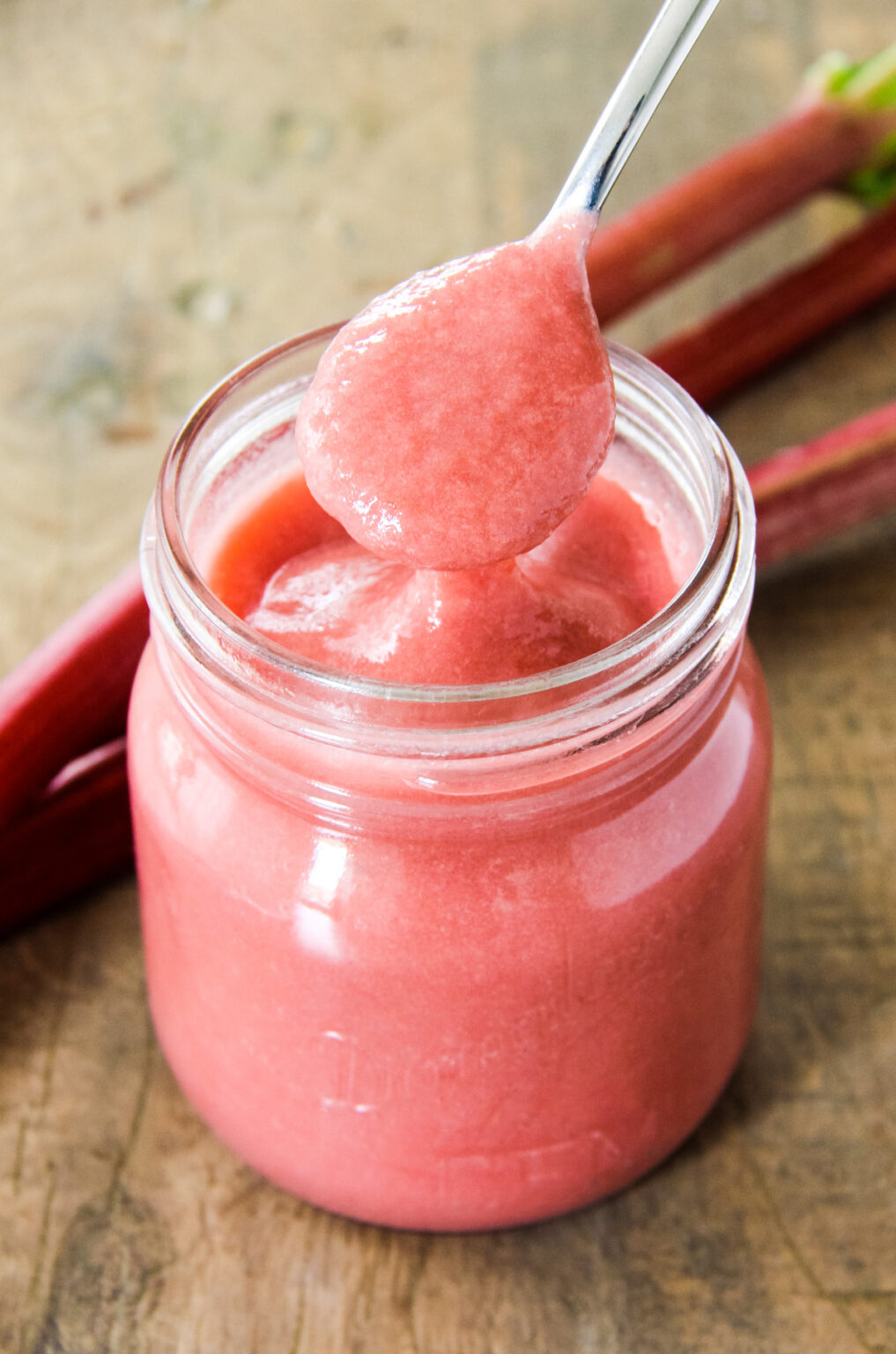 Easy Rhubarb Sauce Recipe - A Pretty Life In The Suburbs