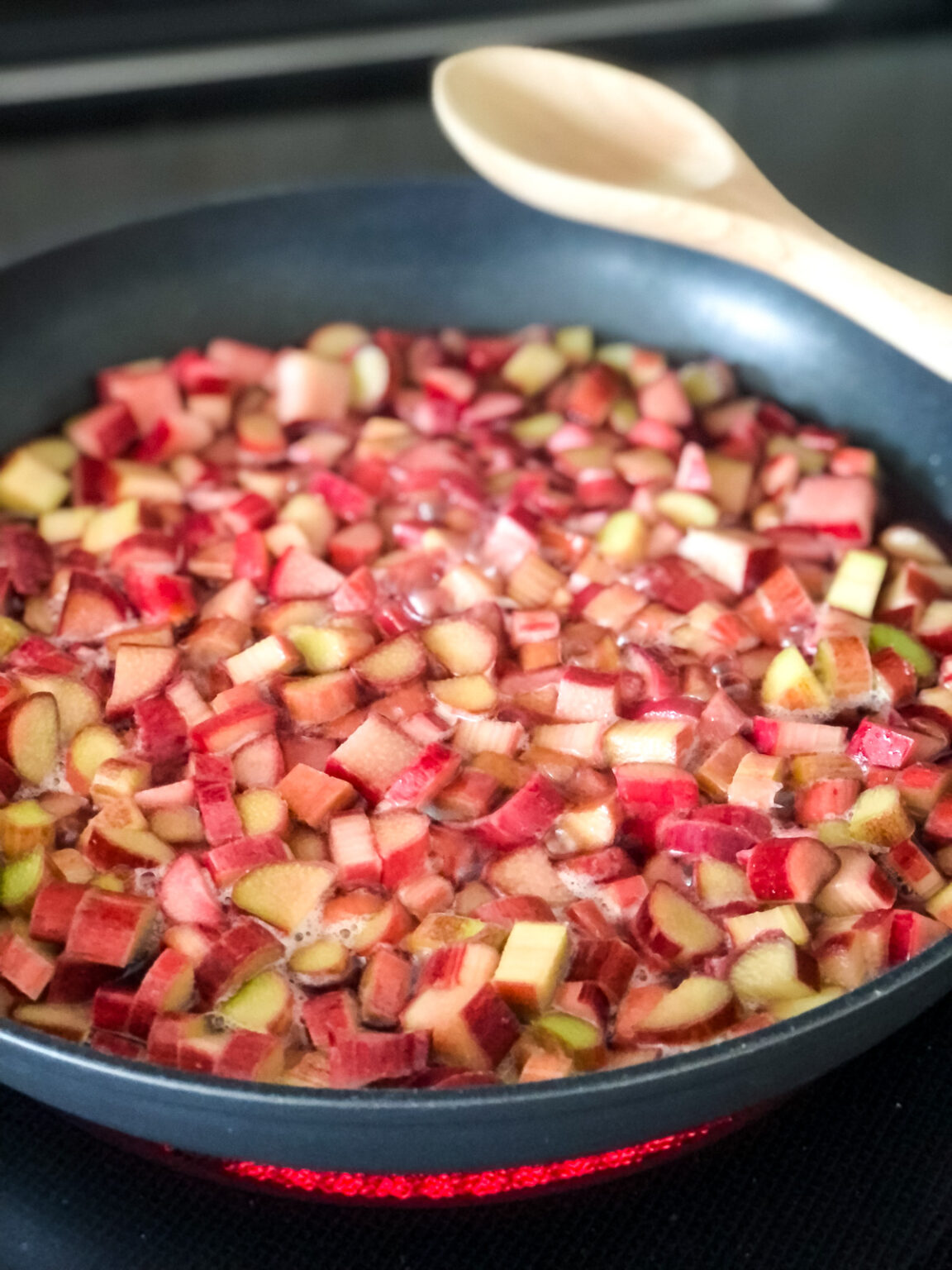 Easy Rhubarb Sauce Recipe - A Pretty Life In The Suburbs