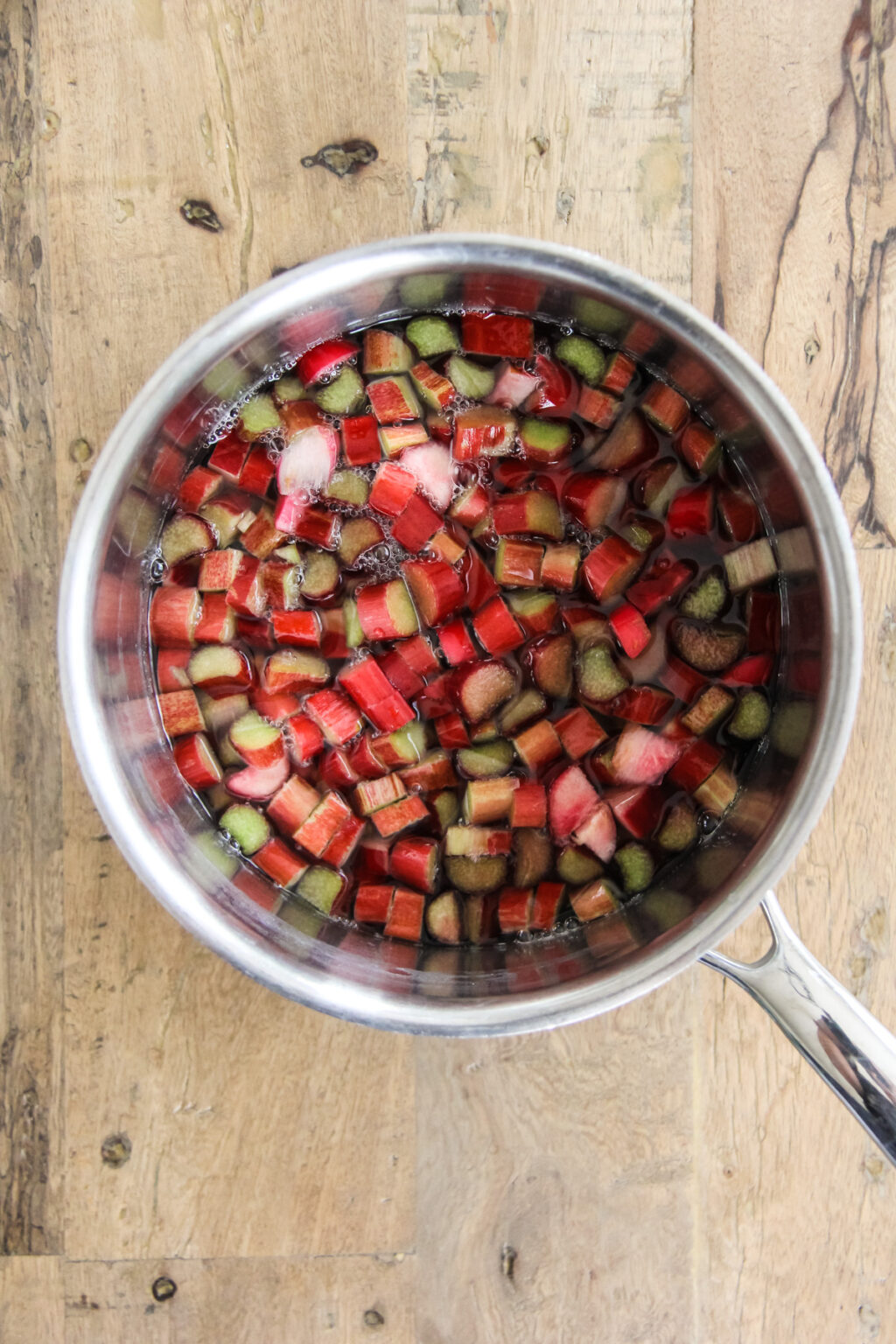 Rhubarb Simple Syrup - A Pretty Life In The Suburbs
