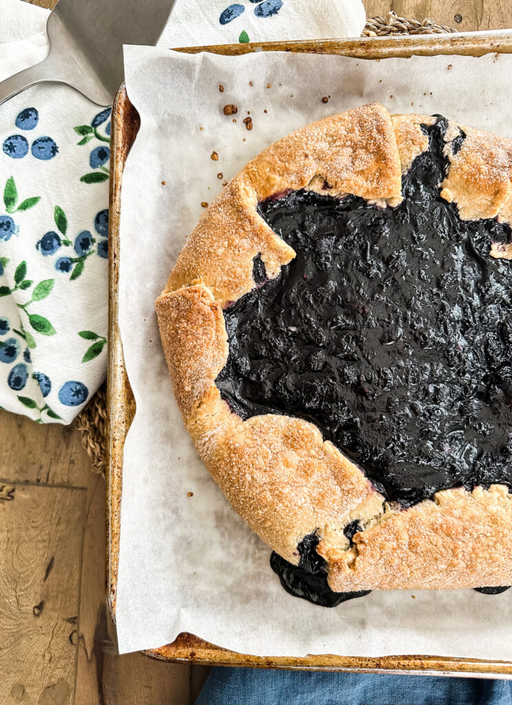 Blueberry Galette - A Pretty Life In The Suburbs