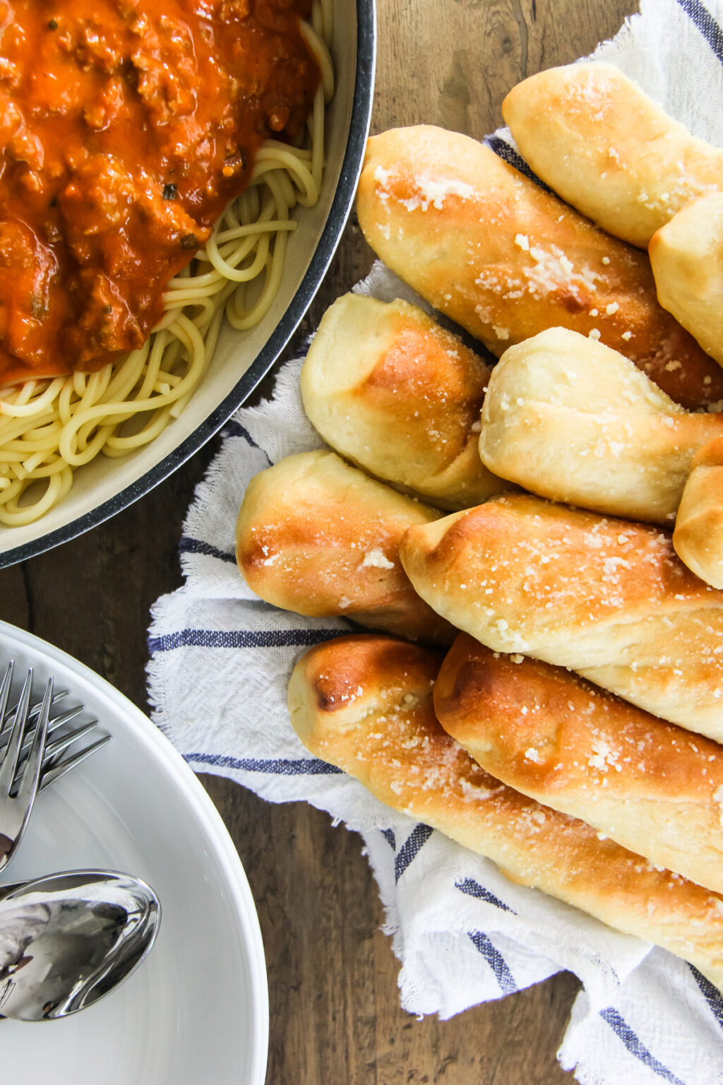 Soft Bread Machine Breadsticks - A Pretty Life In The Suburbs