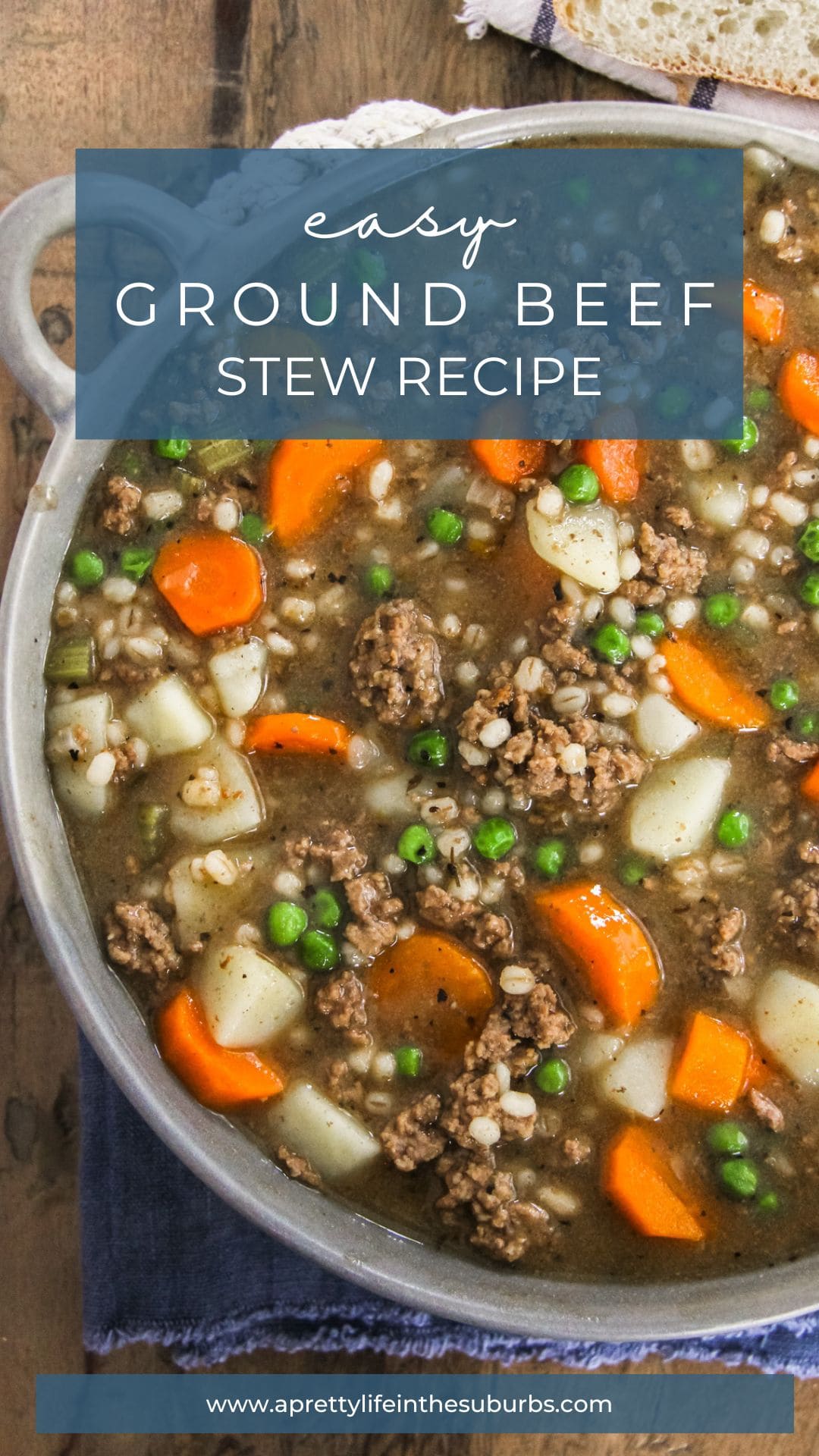 Ground Beef Stew - A Pretty Life In The Suburbs