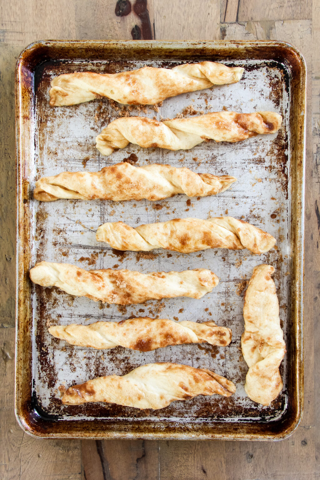 Bread Machine Cinnamon Sugar Breadsticks - A Pretty Life In The Suburbs