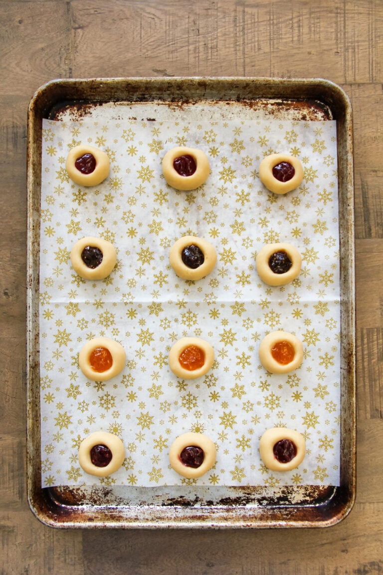 Best Jam Thumbprint Cookies Recipe - A Pretty Life In The Suburbs