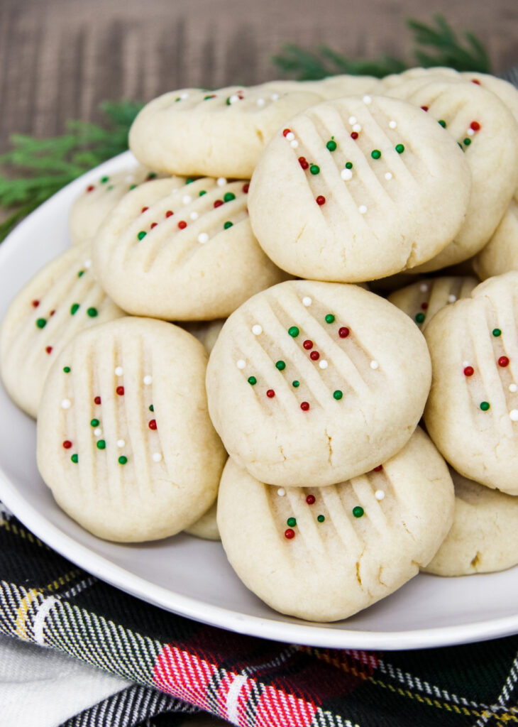 Sweetened Condensed Milk Shortbread Cookies - A Pretty Life In The Suburbs