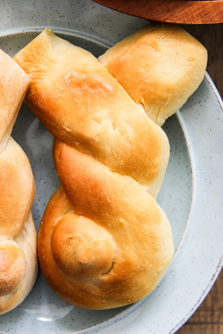 Easy Bread Machine Easter Bunny Buns - A Pretty Life In The Suburbs