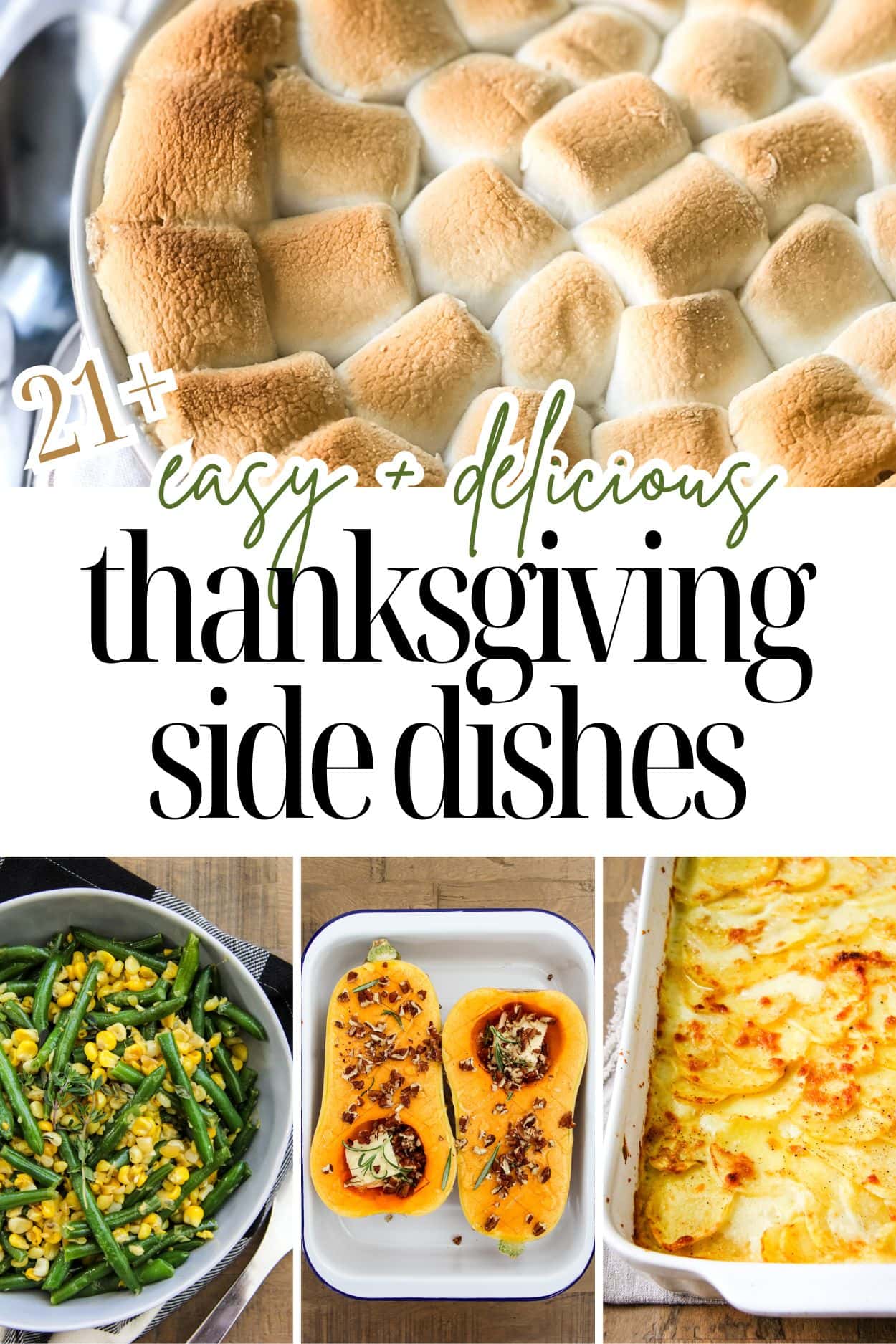 21+ Thanksgiving Side Dishes - A Pretty Life In The Suburbs