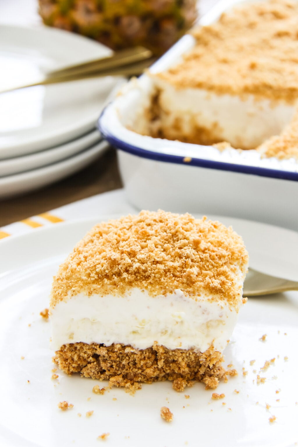 Creamy and Delicious Pineapple Dream Dessert - A Pretty Life In The Suburbs