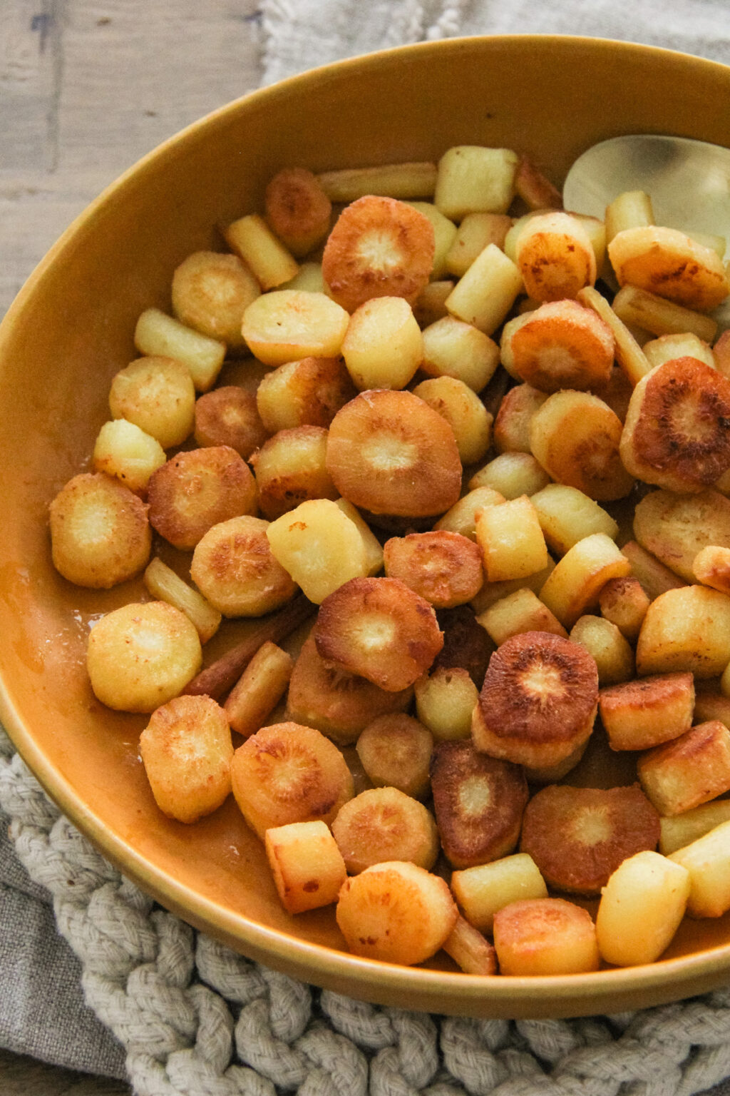 Buttery Pan Roasted Parsnips - A Pretty Life In The Suburbs