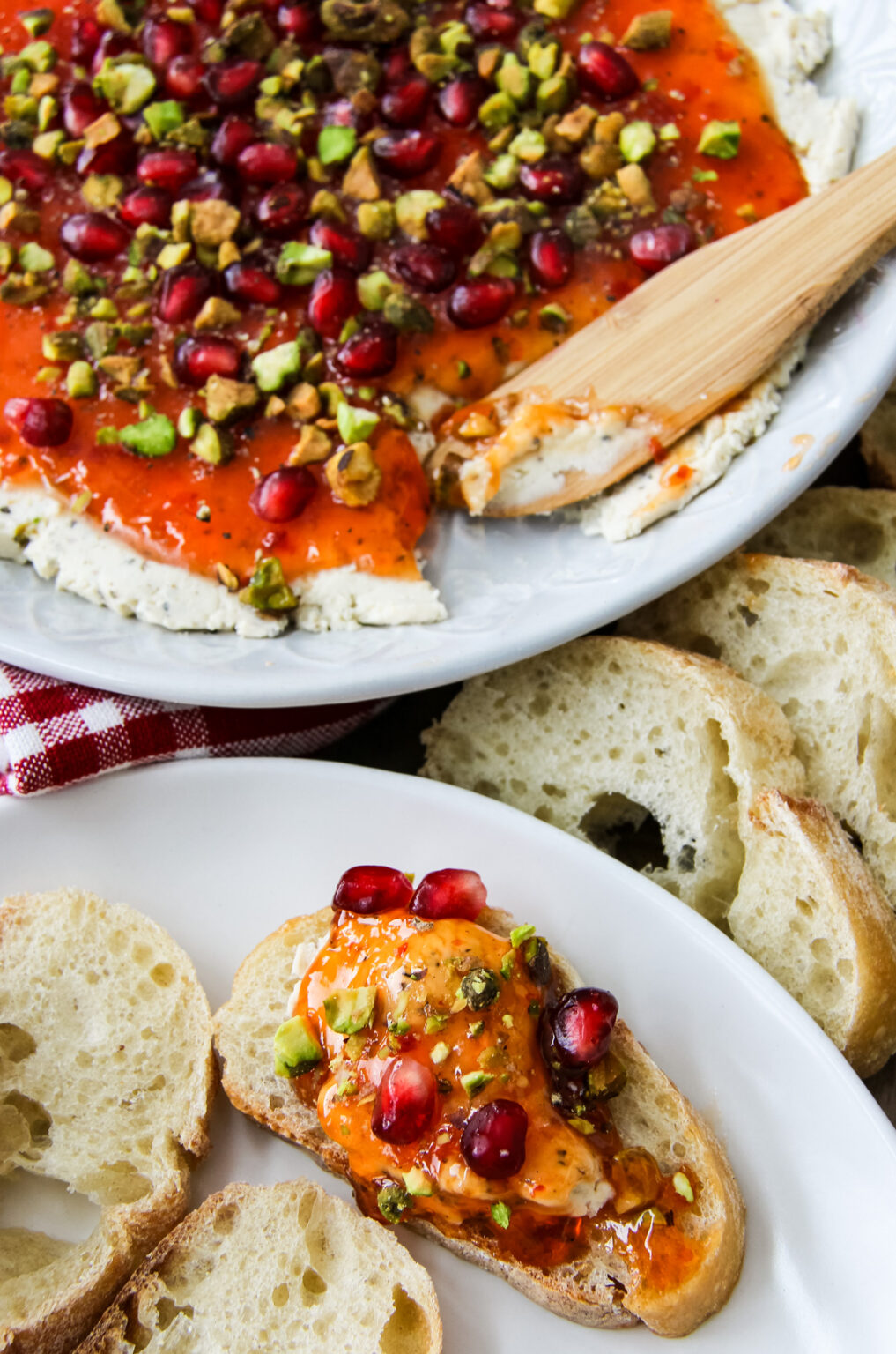 Festive Red Pepper Jelly Boursin Dip - A Pretty Life In The Suburbs